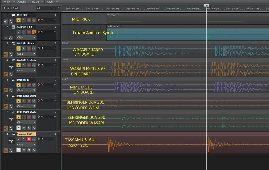 Home Studio and WASAPI | Cakewalk Forums
